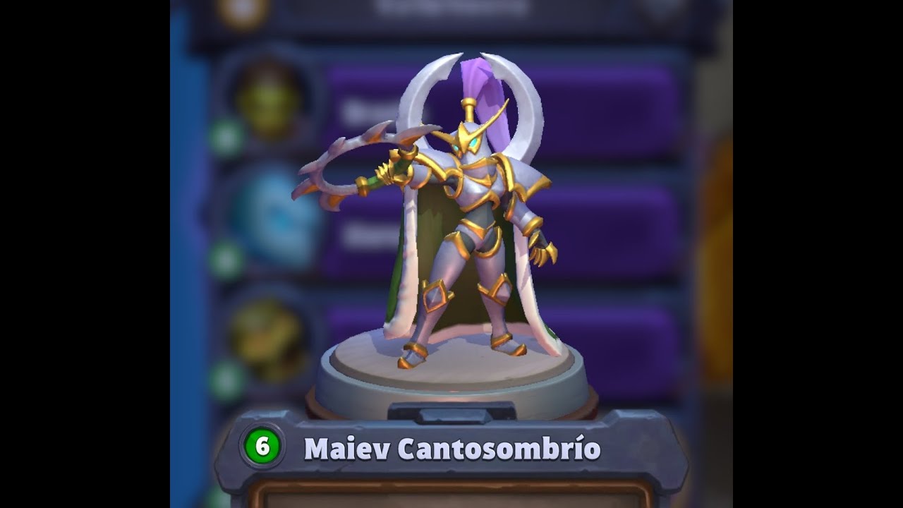 Warcraft Rumble - Maiev Shadowsong Gameplay - YouTube