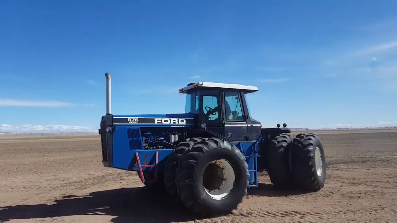 1990 Ford 976 4wd Tractor on BigIron - YouTube