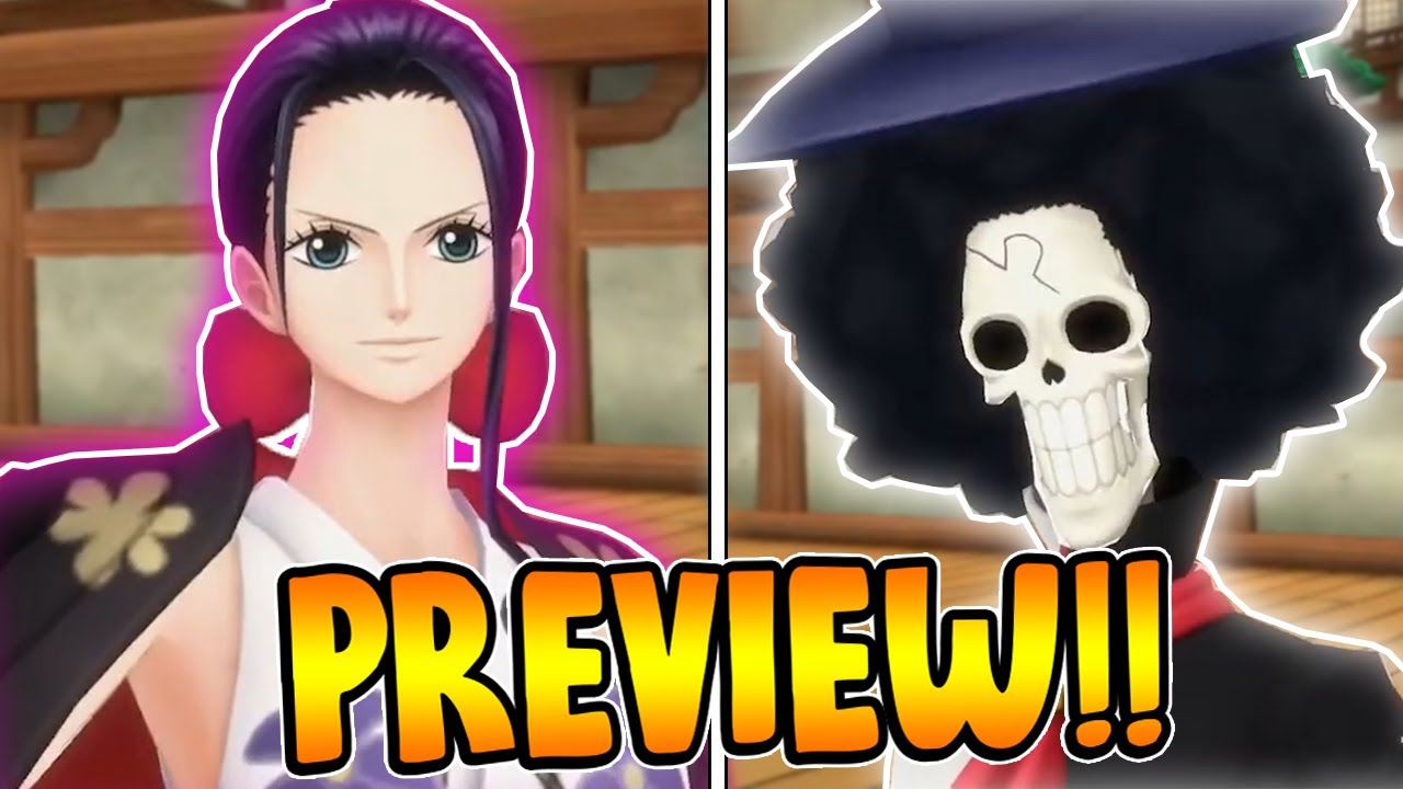 NOVA ROBIN ONIGASHIMA E BROOK ONIGASHIMA PREVIEW GAMEPLAY!【One Piece ...
