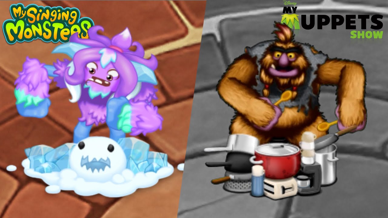 Glaishur, Torrt and Big Mo, Boomer | My Singing Monsters and My Muppets ...