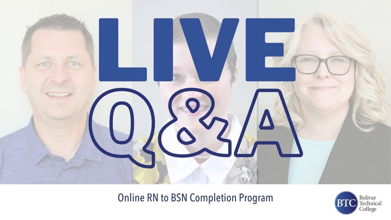 Live Q&A 2 - RN to BSN Completion Program - YouTube