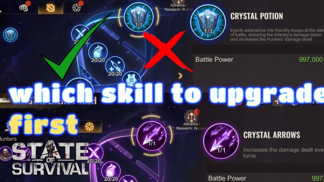 State of Survival : Should you upgrade T12 hunters or riders first ...