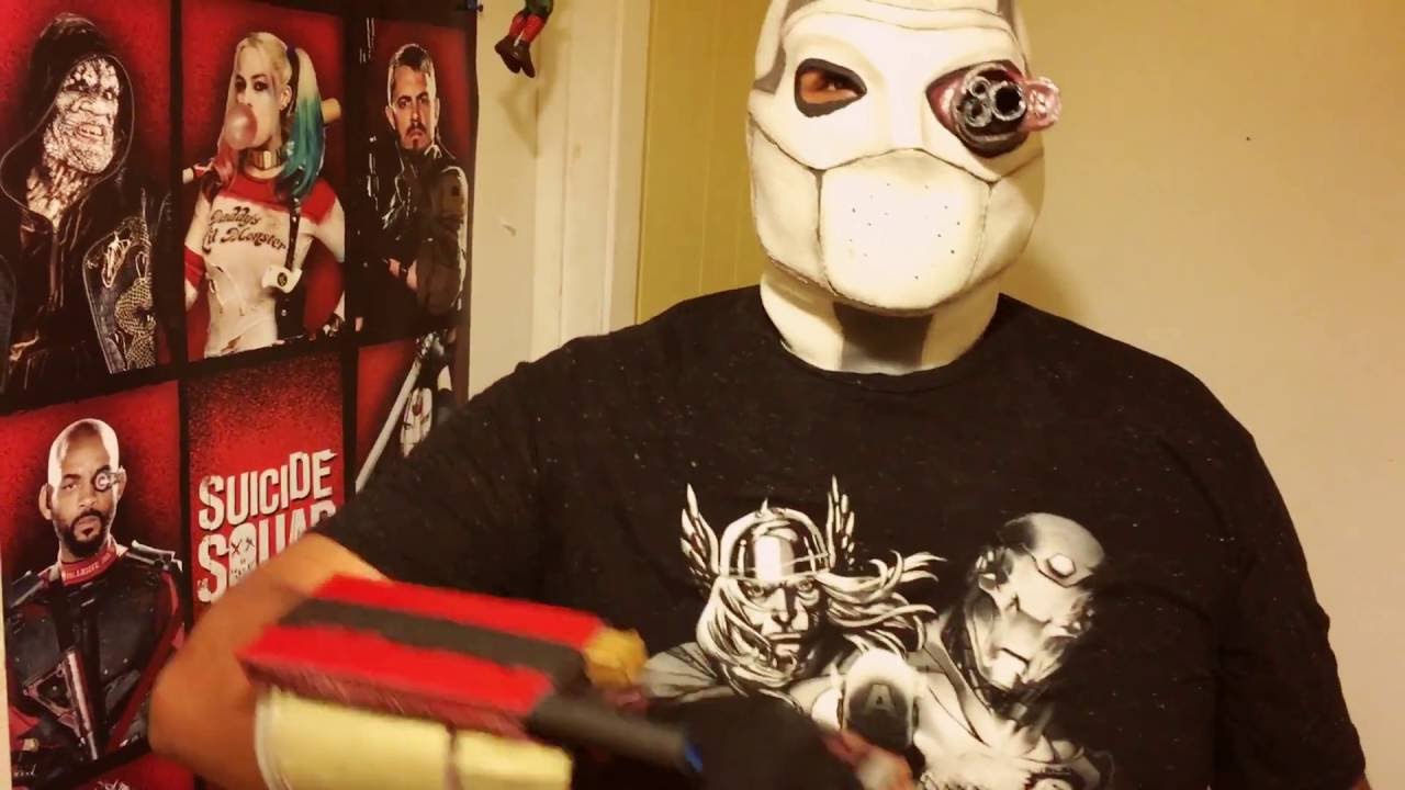 Home made deadshot wrist guns!! - YouTube