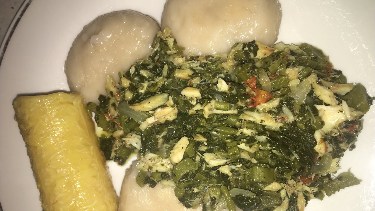 Jamaican Callaloo & Saltfish - YouTube