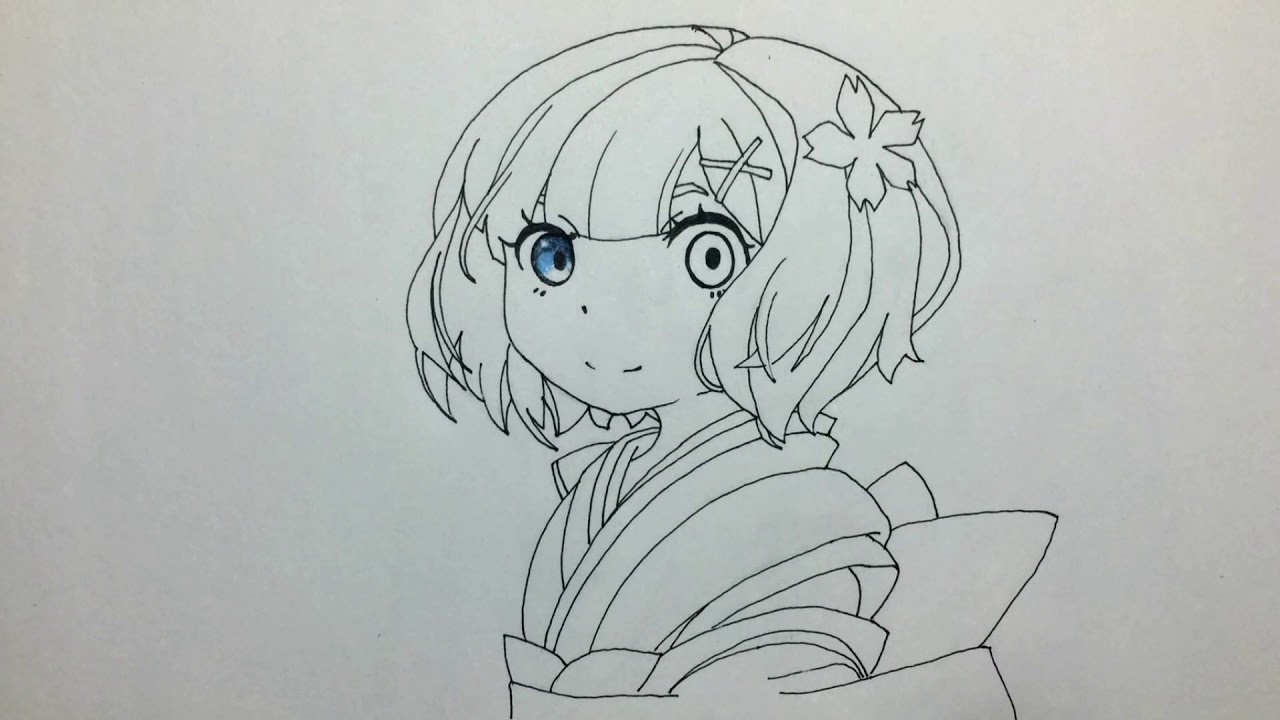 Rem_Re Zero |Color pencil |Timelaps - YouTube