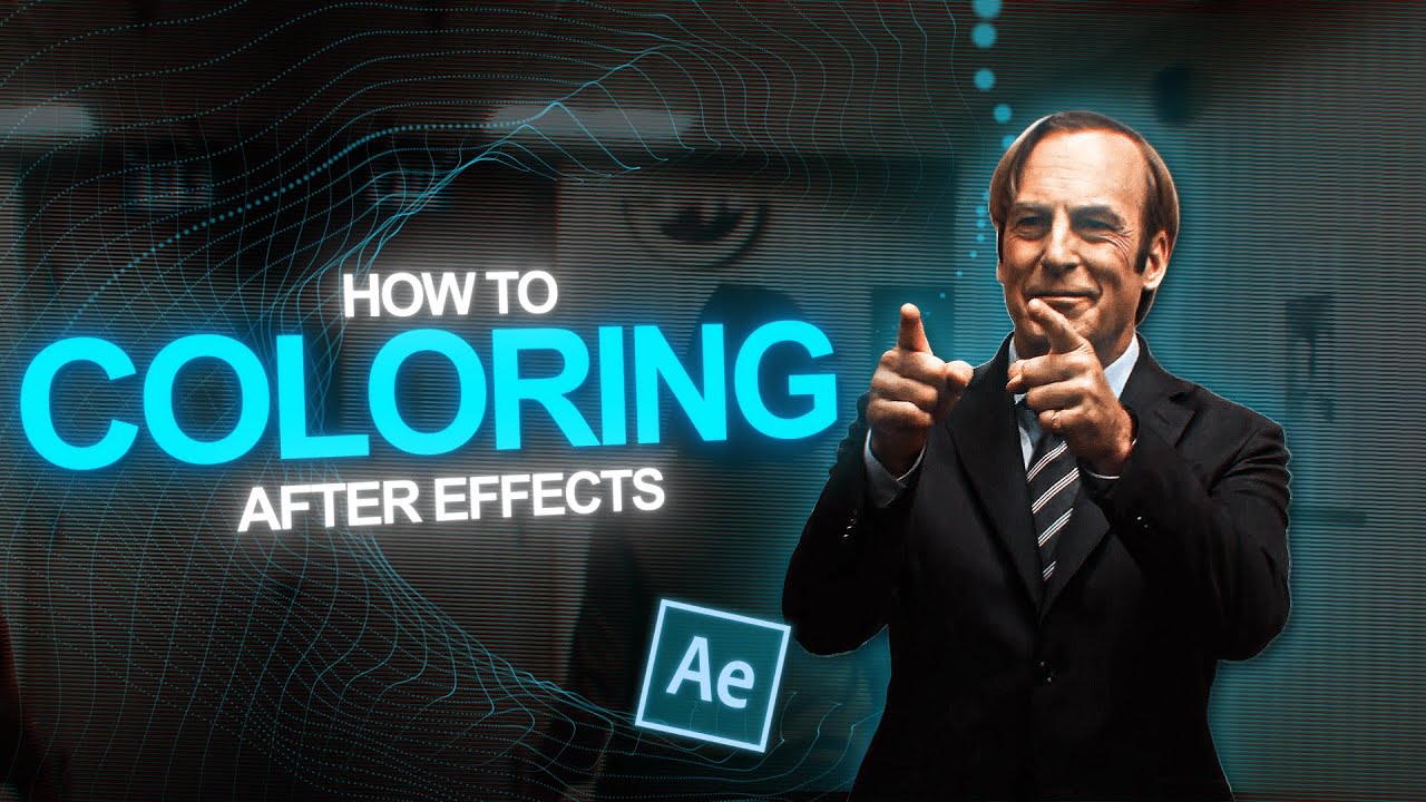 *NO PLUGINS* How To Make A Color Correction I After Effect's Tutorial ...