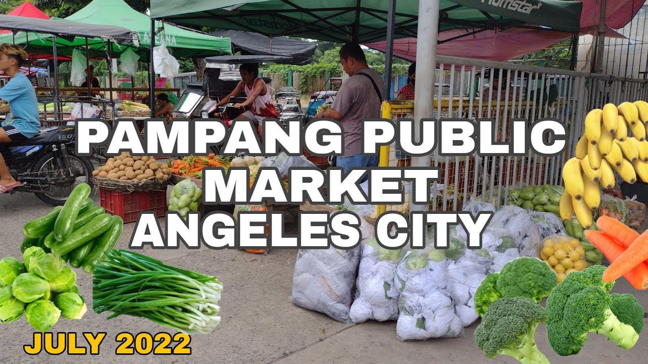 #PAMPANG Public Market in Day Time #Angeles City , Pampanga 🇵🇭 ...