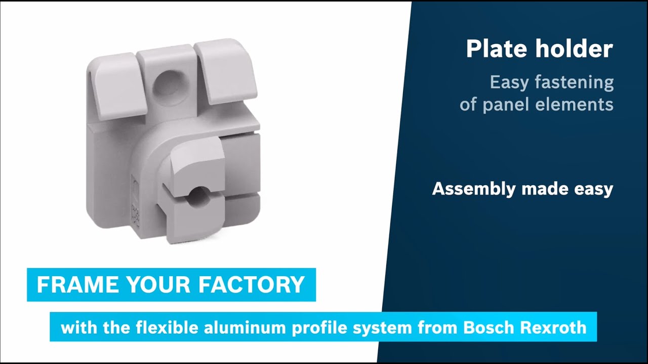 FRAME YOUR FACTORY with the flexible aluminum profile system - Plate ...