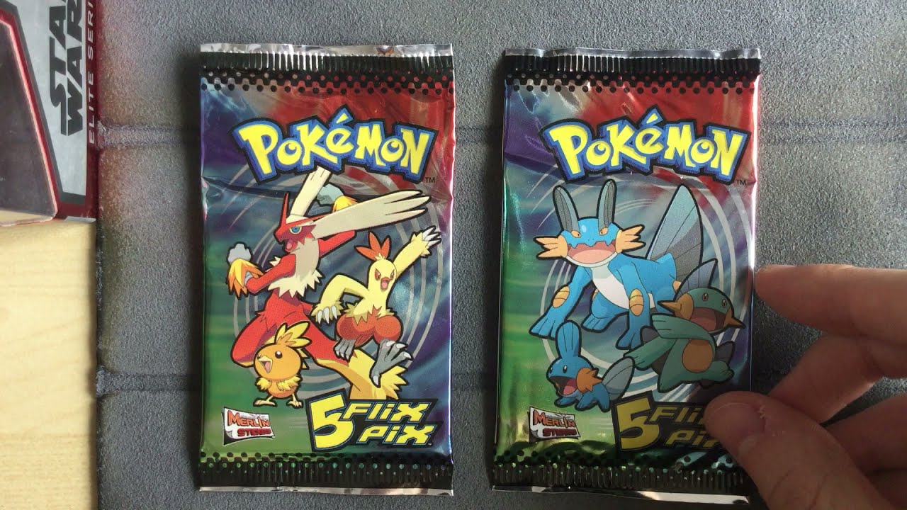 Pokemon Flix Pix Booster Pack Opening - YouTube
