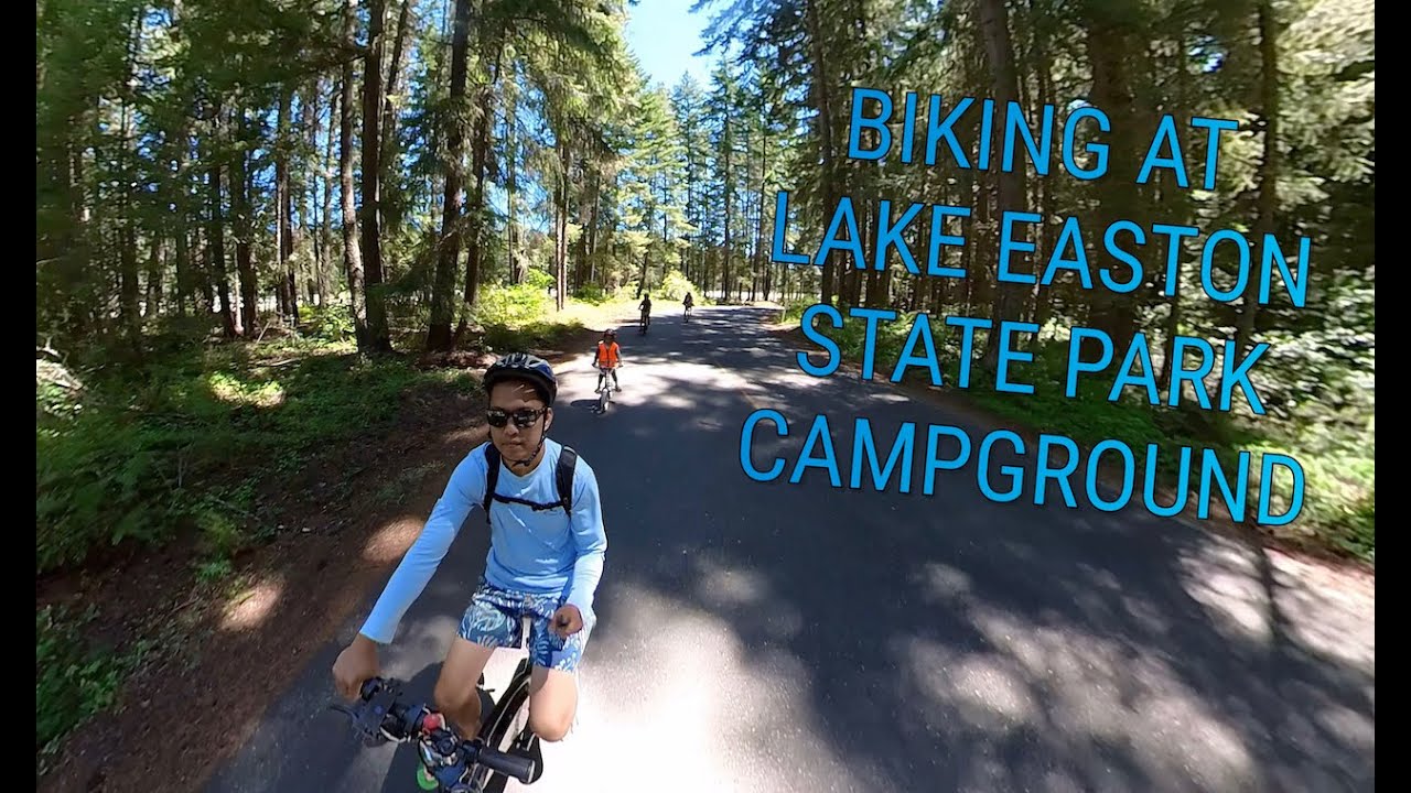 BIKING AT LAKE EASTON STATE PARK CAMPGROUND 2023 [4K TIMELAPSE] - YouTube