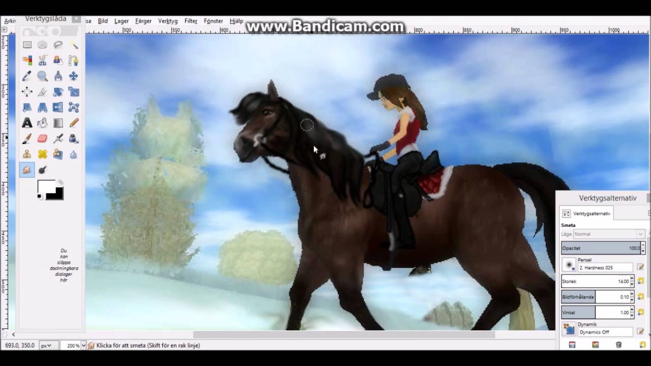 SPEEDPAINT ICELANDIC! 1# GIMP (Star Stable Online) - YouTube