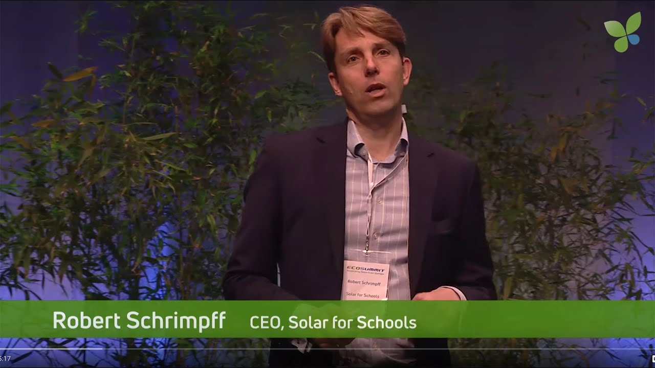 Robert Schrimpff pitches Solar for Schools - YouTube