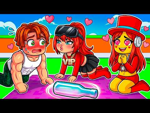 Bir flört sunucusunda şişe çevirme oynadım! 😱❤️