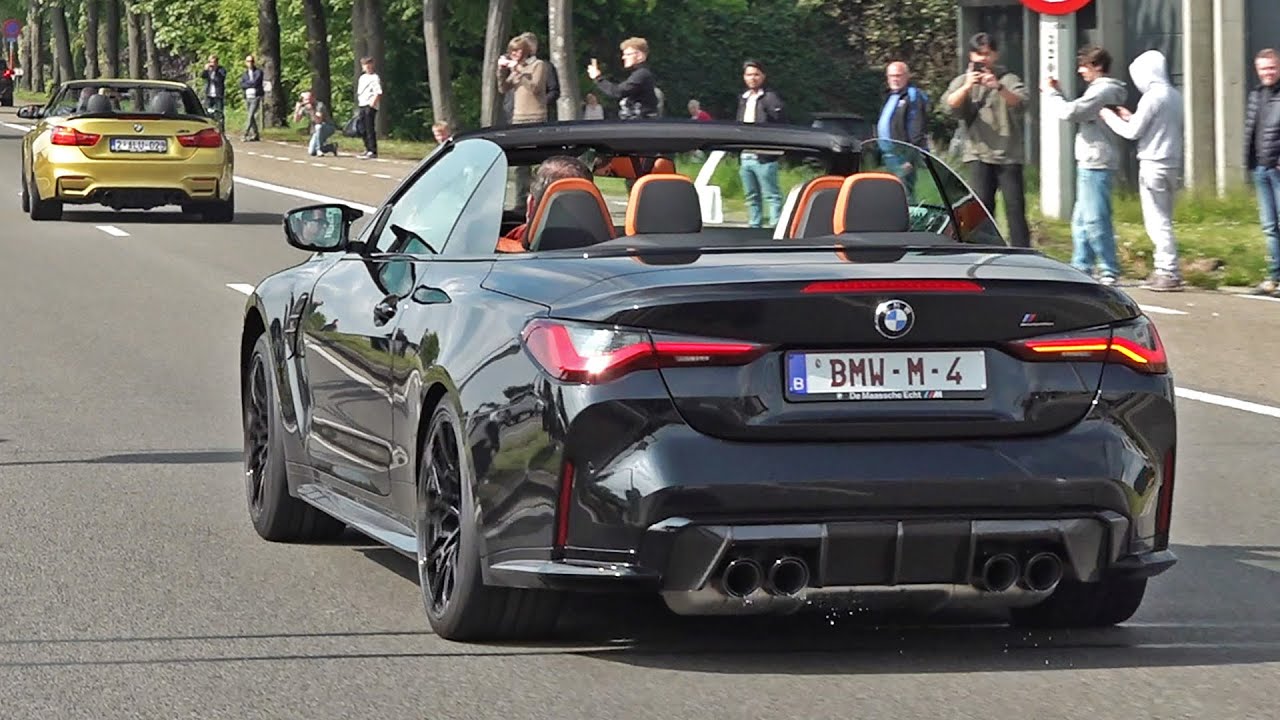 BMW M4 G83 Convertible Competition - Revs & Acceleration Sounds! - YouTube