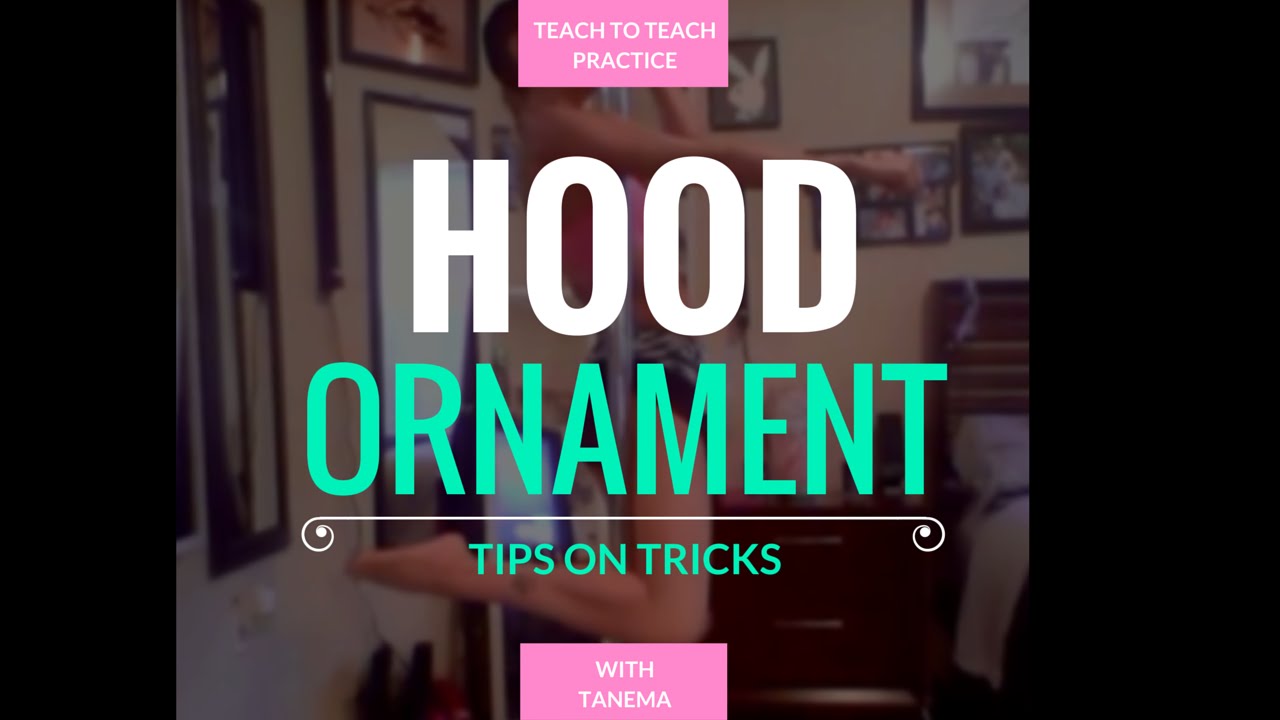 Tips on Tricks: Hood Ornament with Teach to Teach Grad Tanema - YouTube