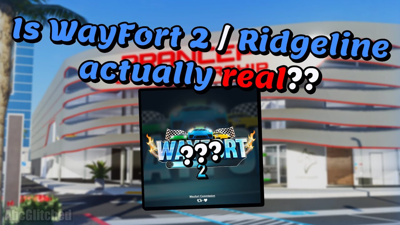Is WayFort 2 / Ridgeline actually real?? - Roblox - YouTube