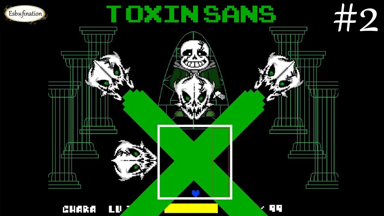 نقاتل توكسين سانس | 2# Undertale AU: Toxin Sans - YouTube