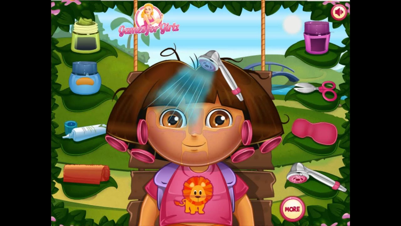 Dora Great Makeover Games HD Video for Little Kid Dora the Explorer ...