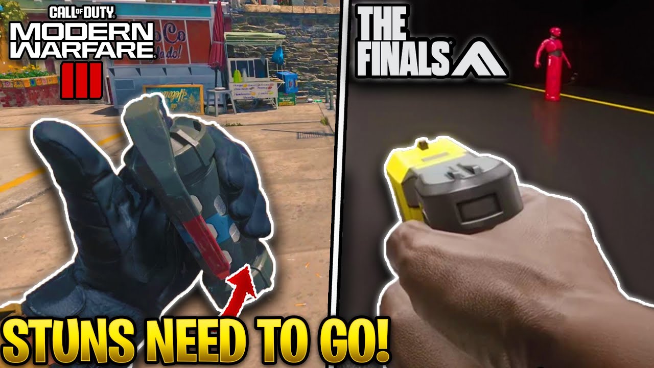 The Stun Problem In FPS Games... | COD MW3 2023 Commentary/Rant - YouTube