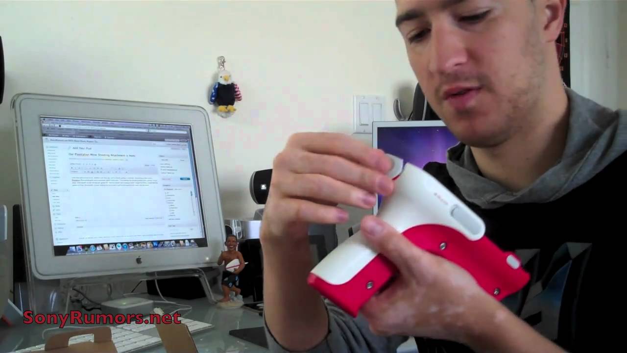Sony PlayStation Move Shooting Attachment | Unboxing - YouTube