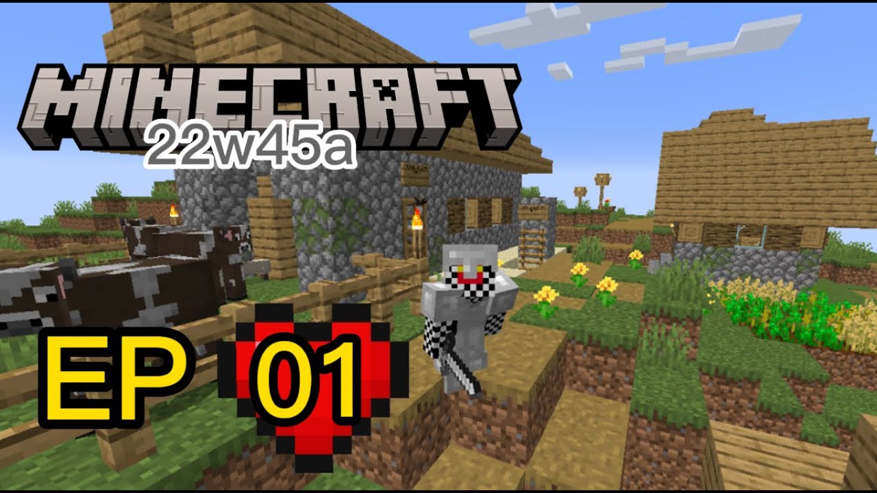I Started a NEW WORLD in the NEW minecraft 1.20 22w45a SNAPSHOT! - YouTube