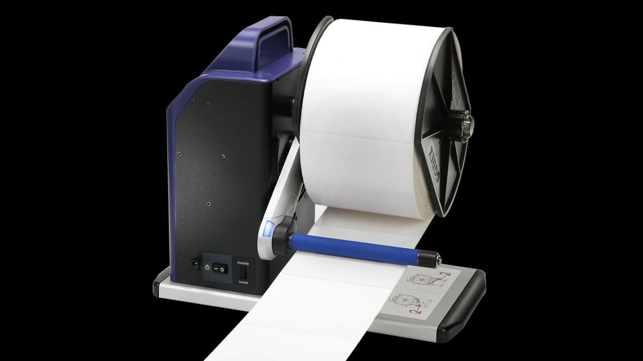 Review GoDEX Rewinder T10 เครื่องม้วนสติ๊กเกอร์ - YouTube