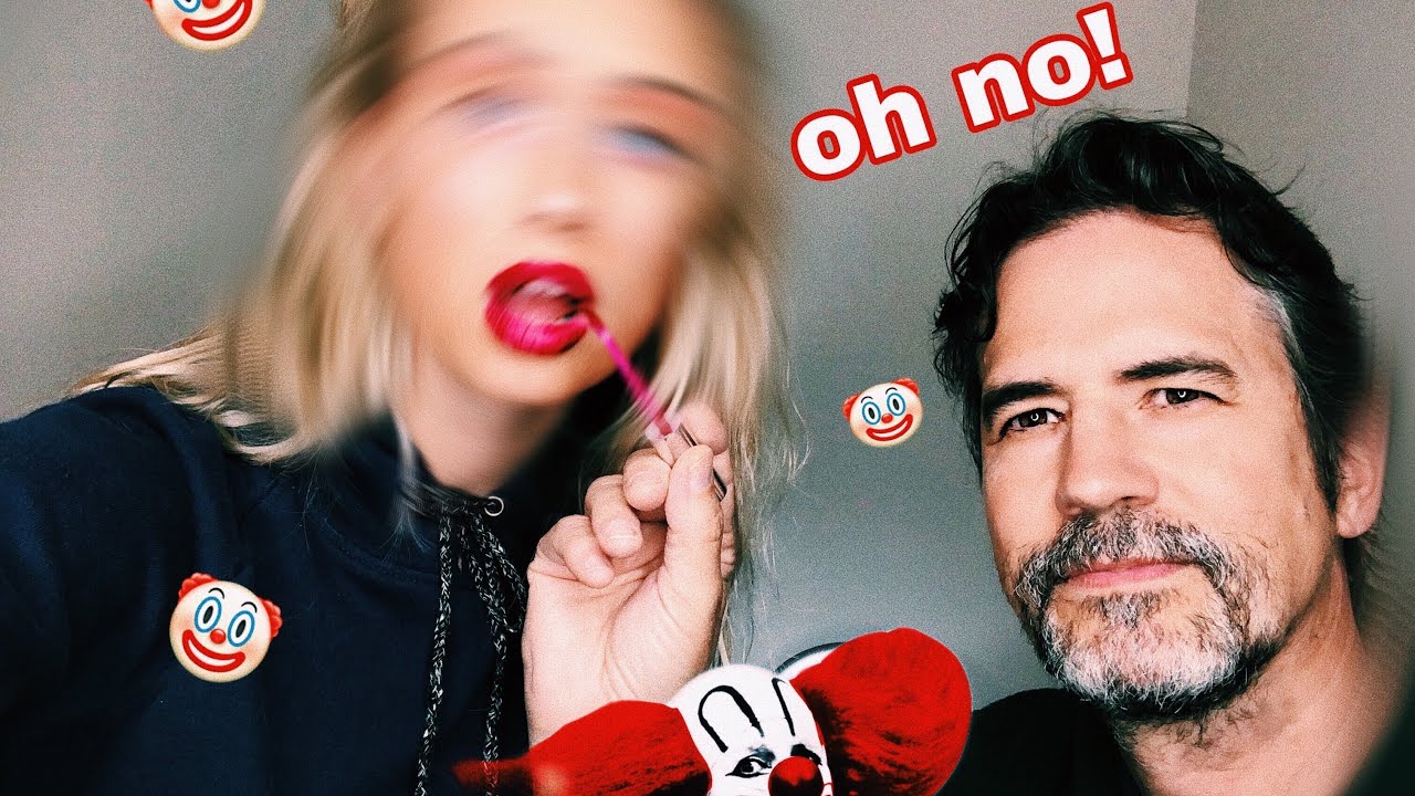 My Dad Does My Makeup Youtube