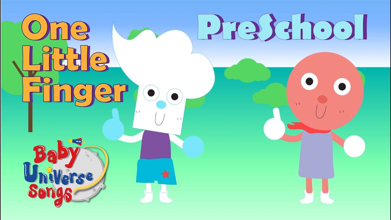 One Little Finger | Preschool songs- Nursery Rhymes | Baby Universe ...