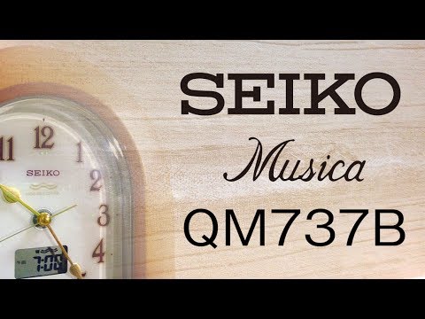セイコー Musica QM737B - YouTube