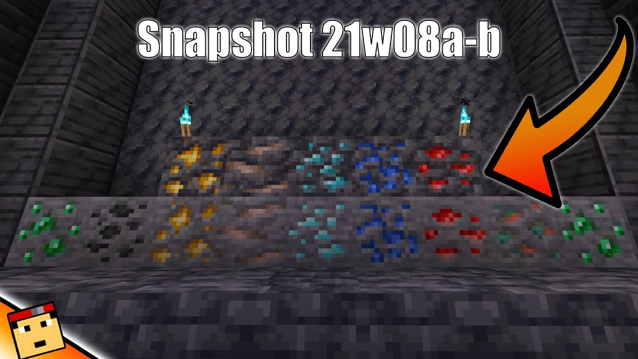 Snapshot 21w08a-b!! Deepslate, New Ores, Texture Changes, Smooth Basalt ...