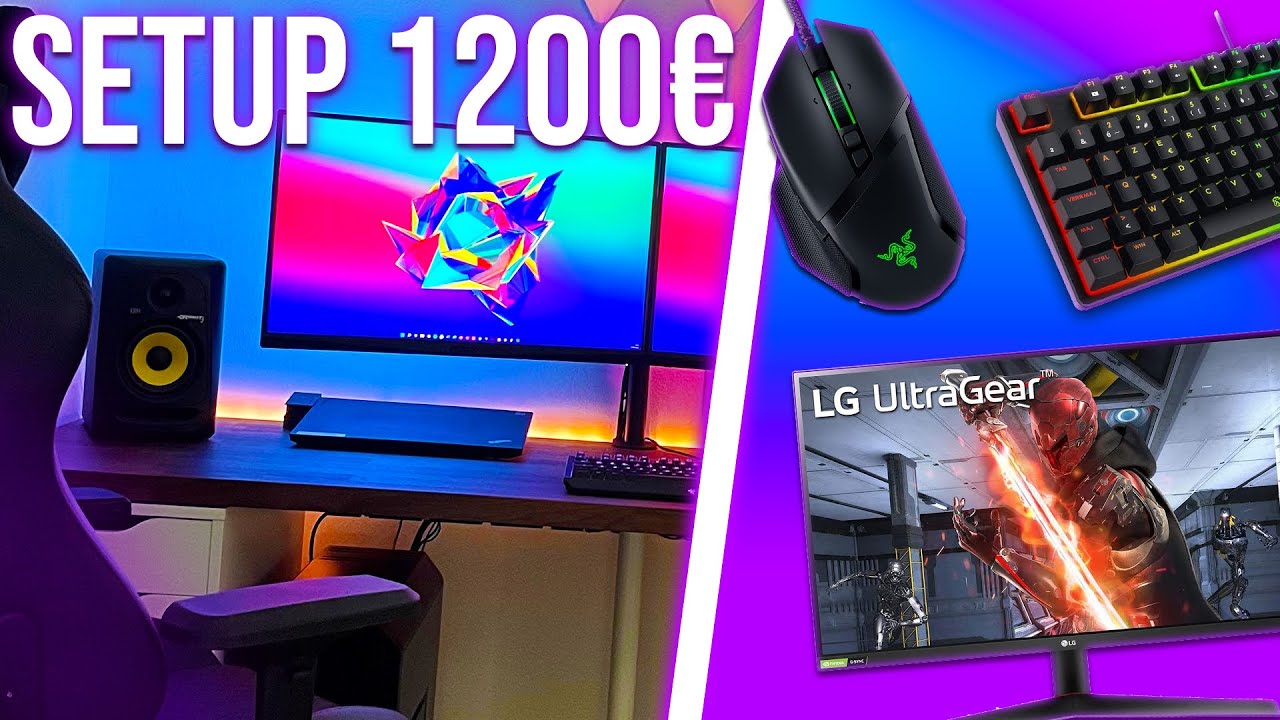 UN SETUP GAMING POUR 1200€ (ça donne quoi ?) - YouTube