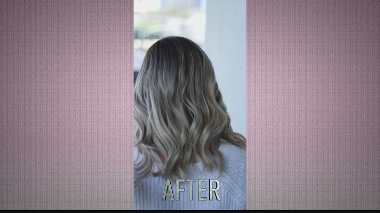The latest trend in hair coloring - YouTube