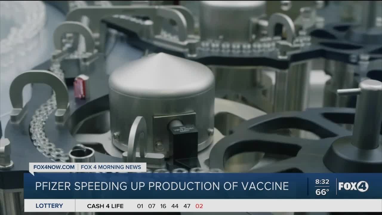 Pfizer speeds up production of vaccine - YouTube