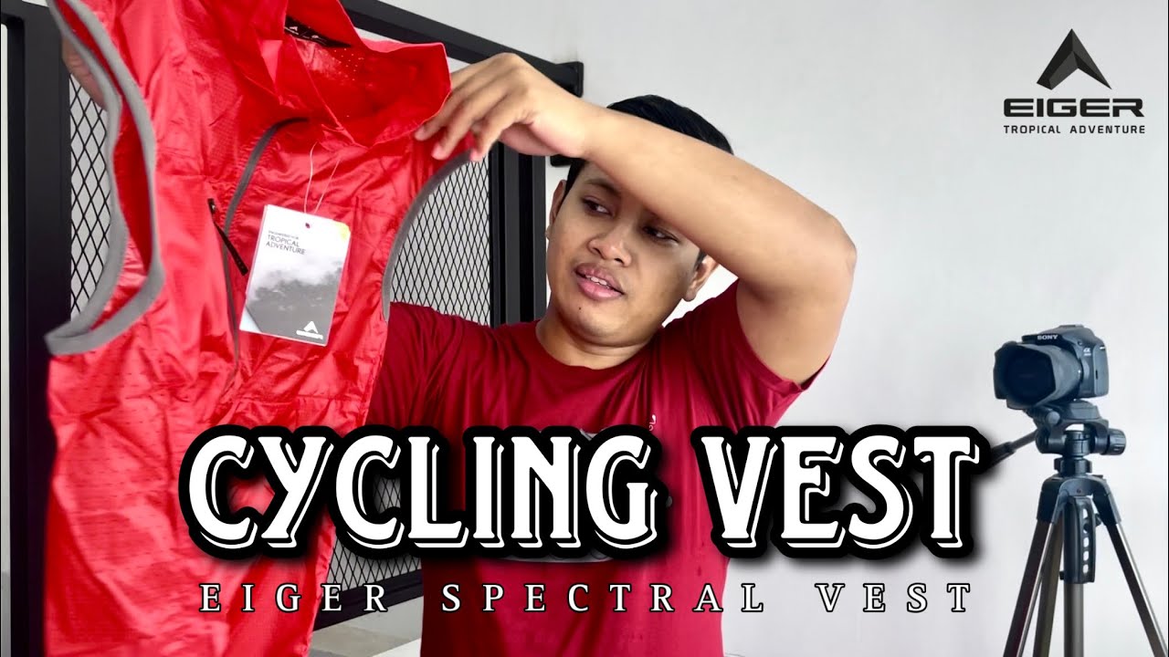 Apparel Sepeda Kalcer - Cycling Vest | Eiger Spectral Vest - YouTube