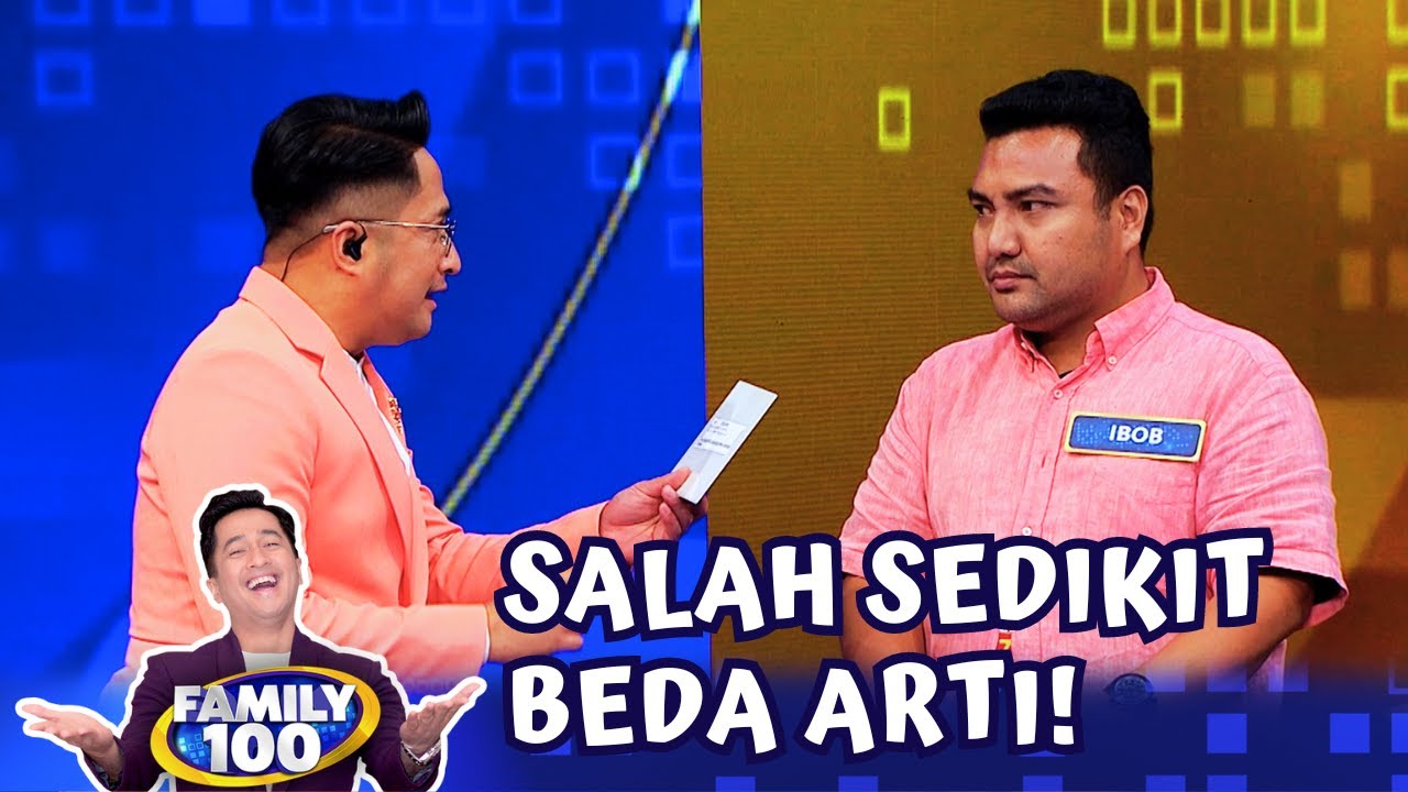 WADUH! Jawaban Ibob HAMPIR Loloskan Tim Cuan ke Babak Bonus - Family ...