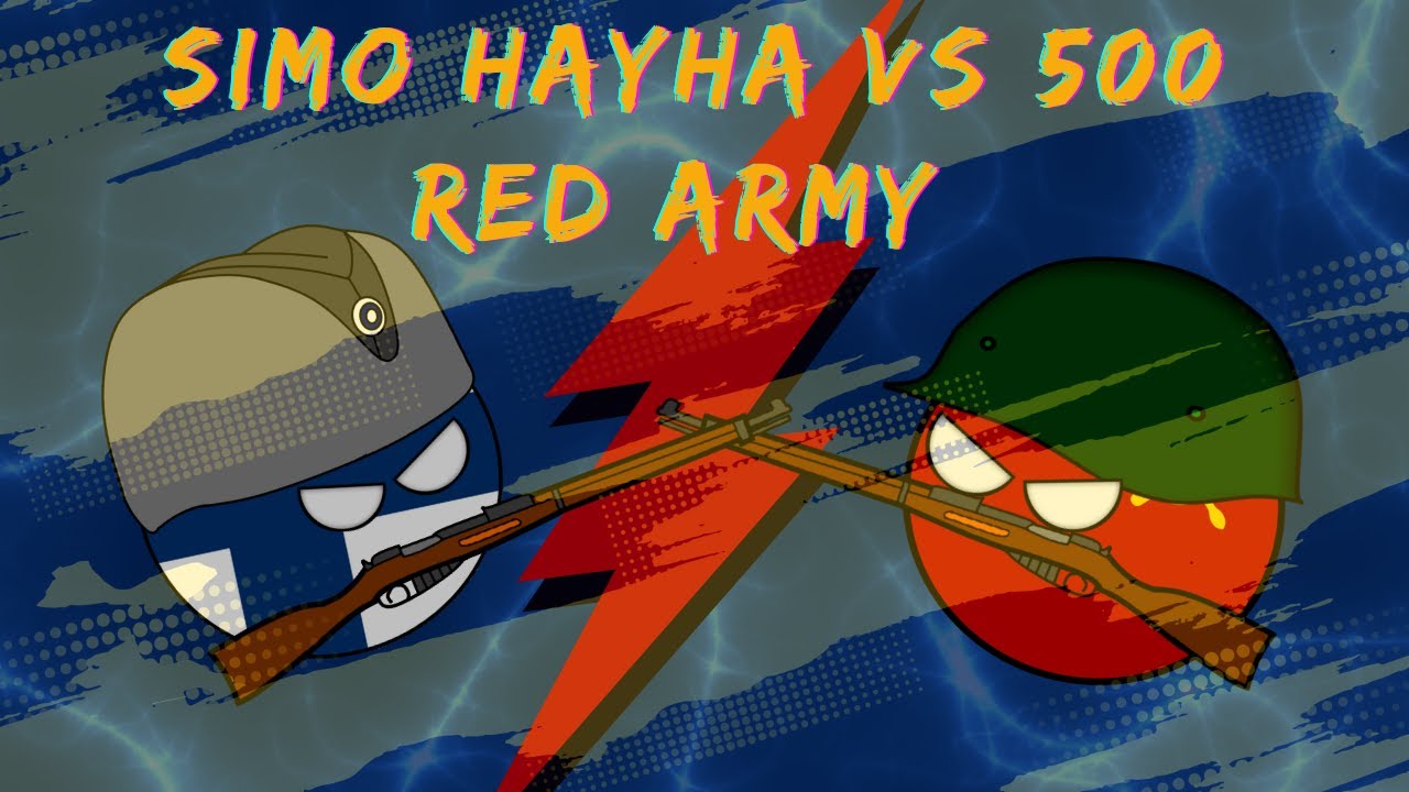 Simo Hayha VS 500 Red Army comics edition - YouTube