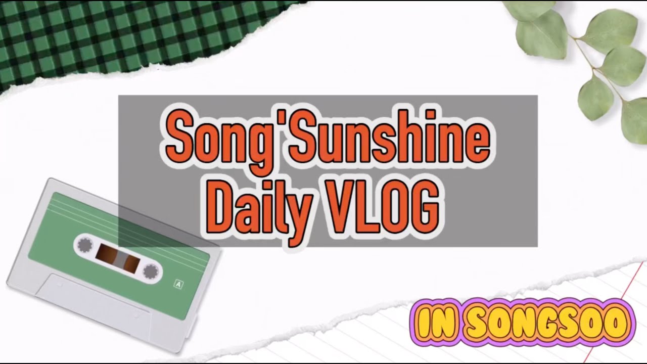 [TRI.BE View-log] 🐹 Song Sunshine Daily VLOG 🎬 이쁜이랑 성수 나들이 ️ (Filming ...