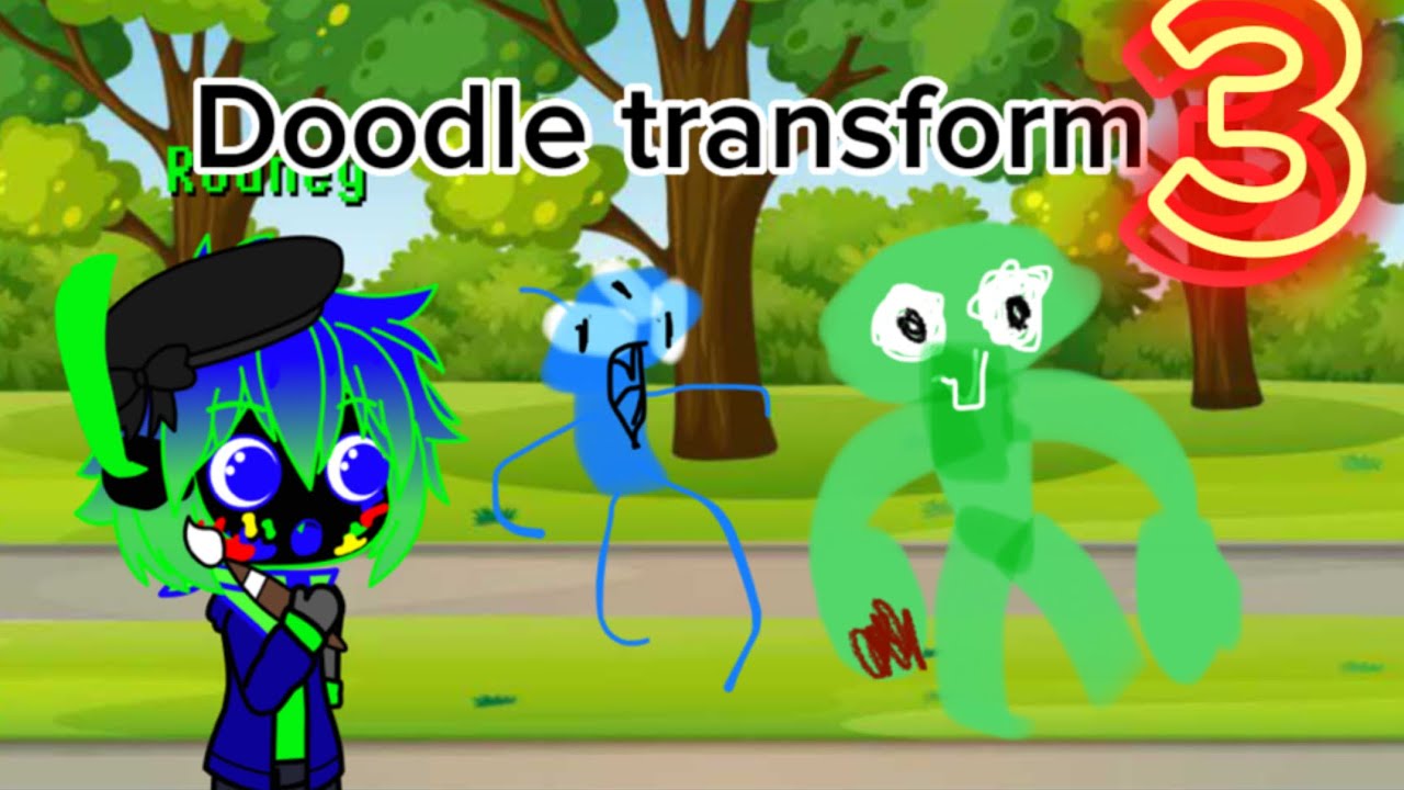 Doodle transform 3 - YouTube