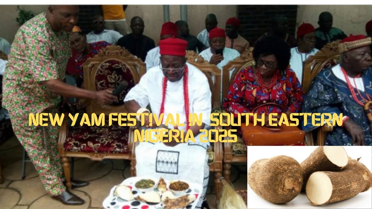 NEW YAM FESTIVAL IN CONTEMPORARY SOUTH EASTERN NIGERIA - YouTube