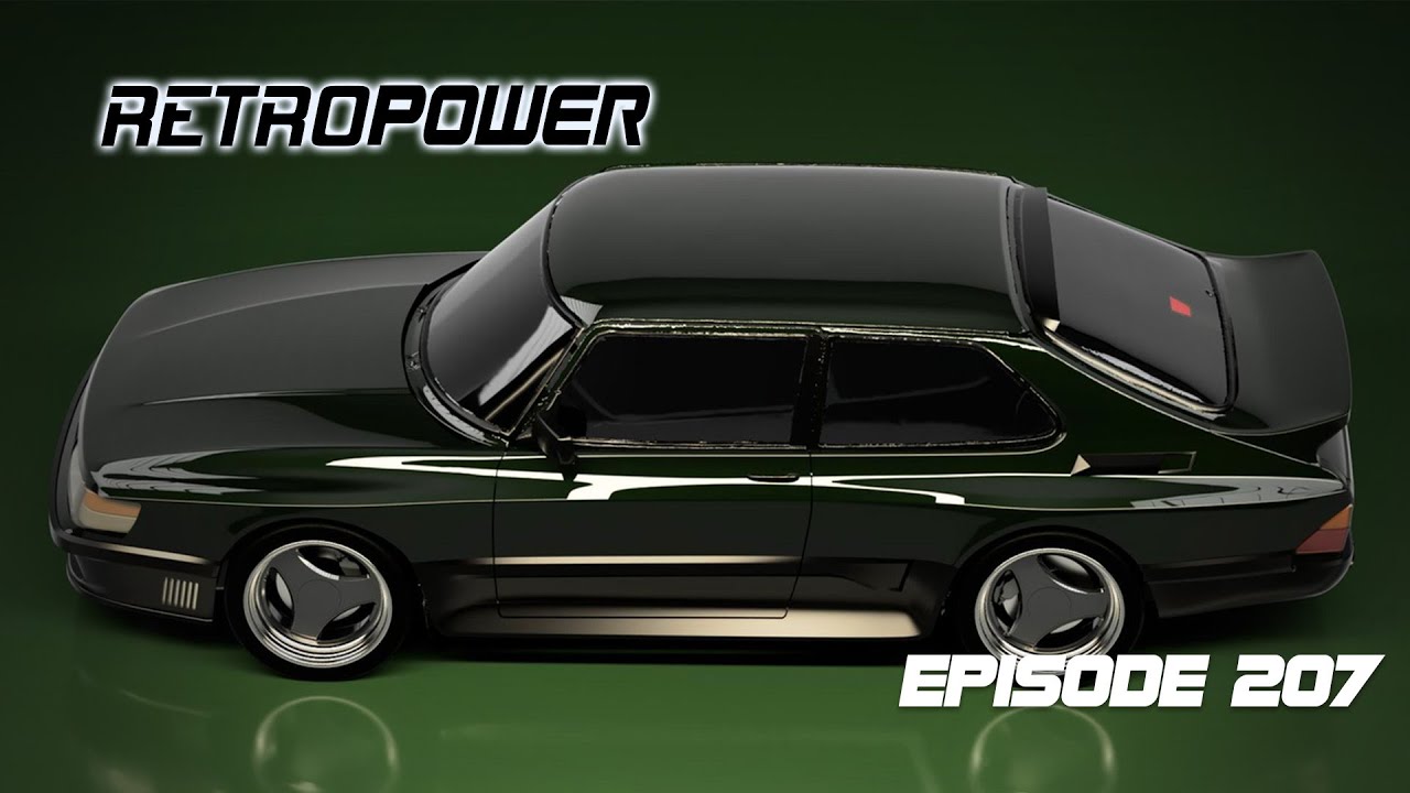 SAAB 900 Turbo Restomod design progressing - YouTube