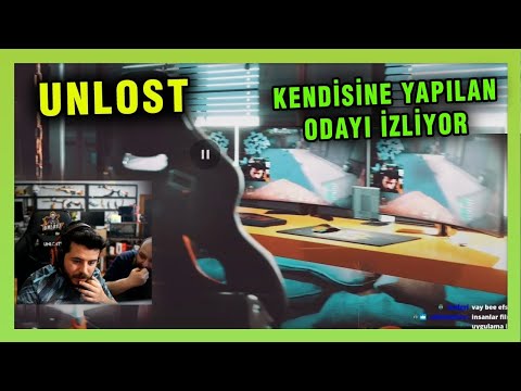 UNLOST KENDİSİNE YAPILAN ODA TASARIMINI İZLİYOR!!!!