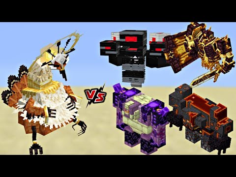 Minecraft:Ultimate Showdown-Cataclysm bosses vs umvuthi the sun bird ...