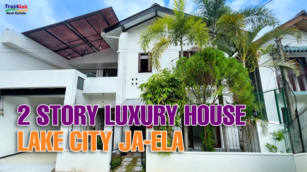 Modern Lake City Home in Ja-Ela | House for Sale Sri Lanka - YouTube