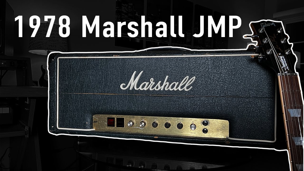 My First Vintage Amp | 1978 Marshall JMP 2203 Quick Demo - YouTube