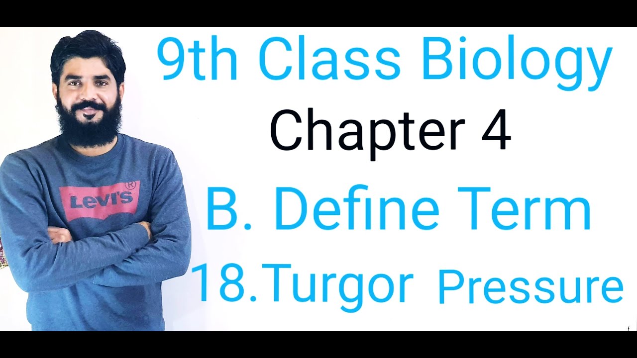 What is Turgor pressure | Define Turgor pressure | meaning of Turgor ...