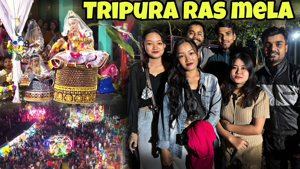 TRIPURA: Famous Ras mela of Bishnupriya Manipuri Kamalpur | Met ...