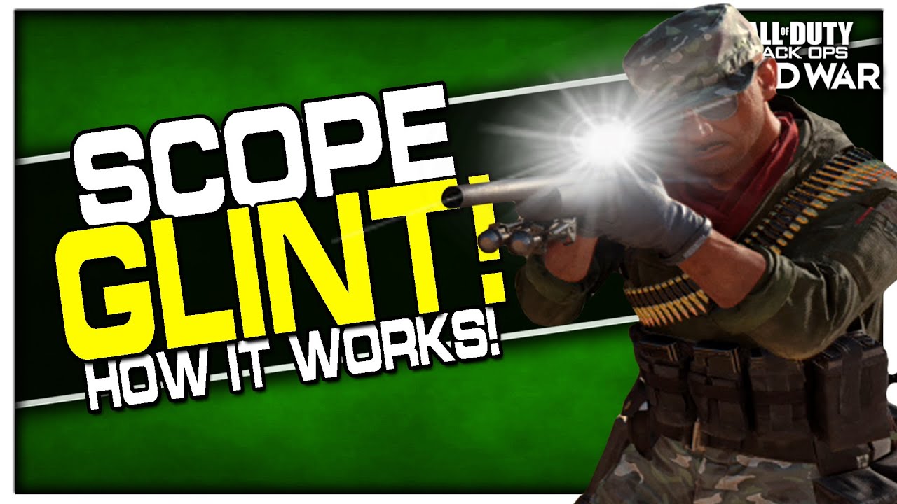 How Scope Glint Works in Cold War! | (Very Different From MW) - YouTube