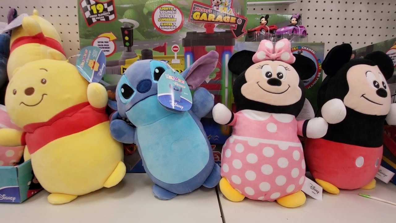 SQUISHY SQUISHMALLOWS HUG MEES - MICKEY MOUSE STITCH MINNIE MOUSE ...
