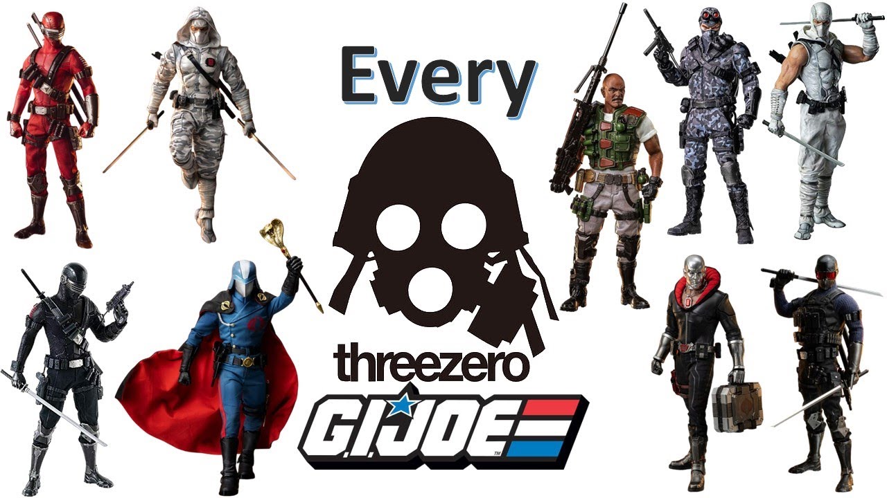 ***see newer video*** Every Threezero G.I. Joe 1/6th scale 12 ***see newer video*** Every Threezero G.I. Joe 1/6th scale 12