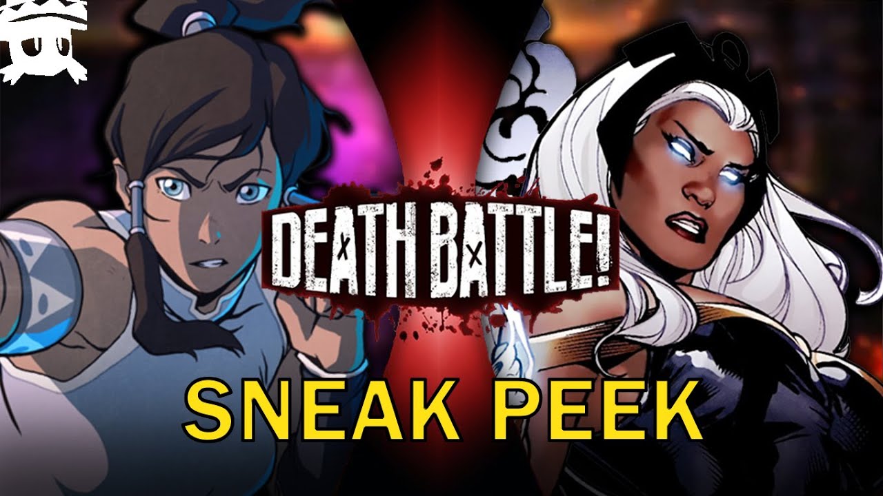 Korra vs Storm | DEATH BATTLE! SNEAK PEEK sub español - YouTube